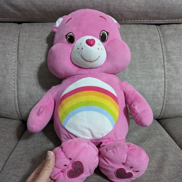 Care Bears | Toys | Care Bear Pink Red Heart Plush Stuffed Animal 2in ...